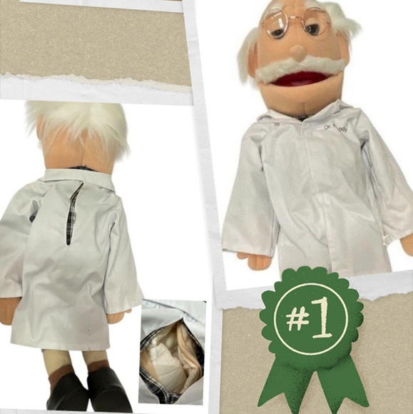 Toys | Vintage Doctor Moody Scientist Puppet Toy | Poshmark